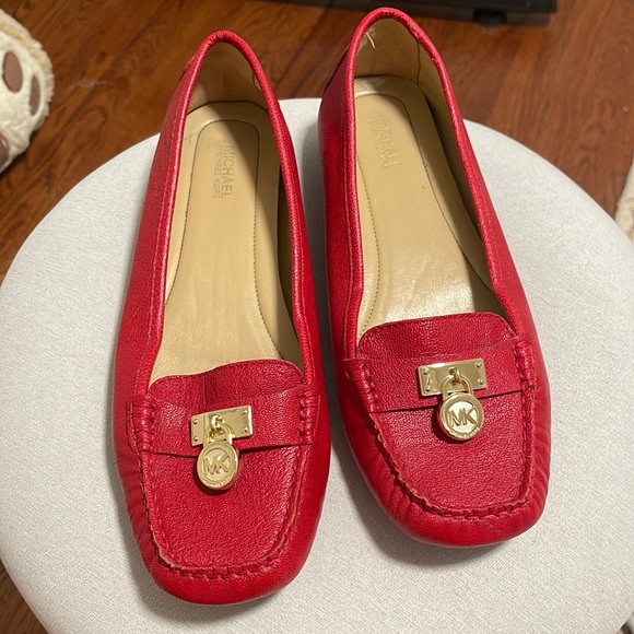 MICHAEL Michael Kors | Shoes | Red Mk Loafers | Poshmark